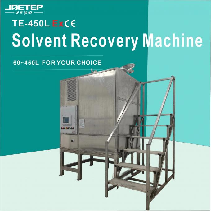 450L Fully Automatic Solvent Recovery Equipment EX CE Certified 24/7 ...